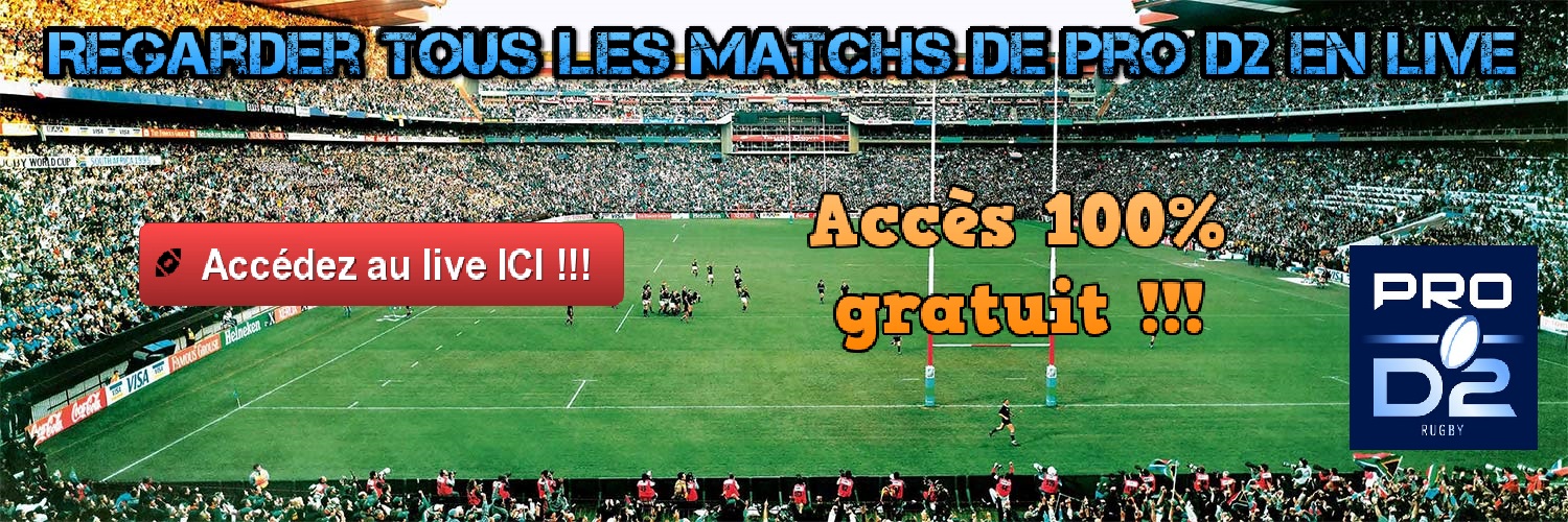 Regarder tous les matchs de Pro D2 en streaming et voir la Pro D2 en ...